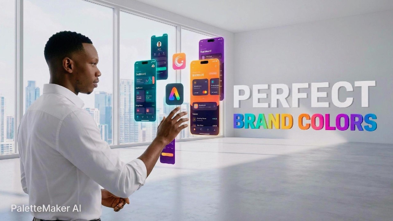 This Free AI Picks Your Perfect Color Palette 🖼 EP #373