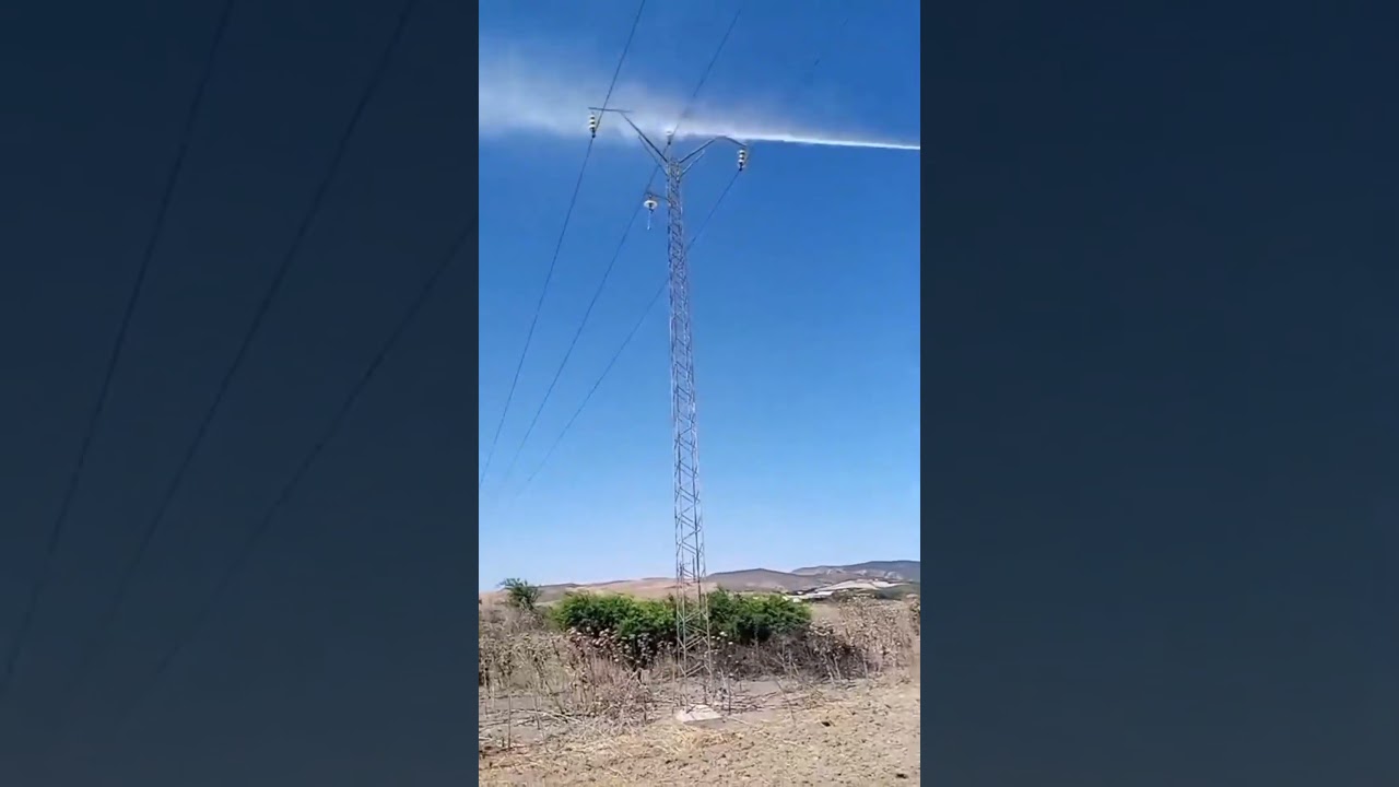 Lavage sous tension des isolateurs