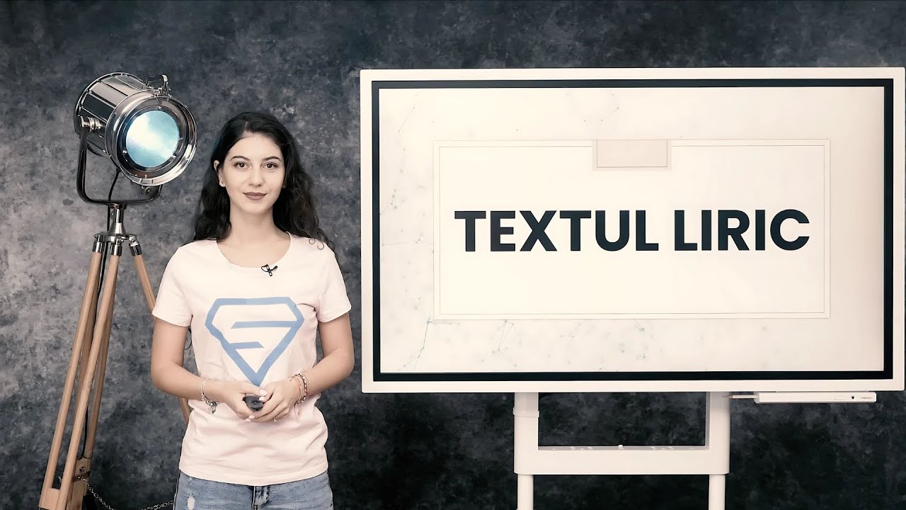 Textul liric și versificație: reguli de bază – Clasa a VII-a