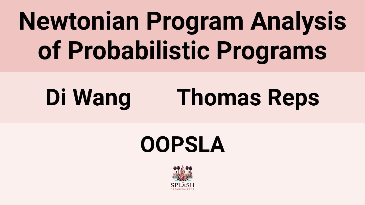 [OOPSLA24] Newtonian Program Analysis of Probabilistic Programs
