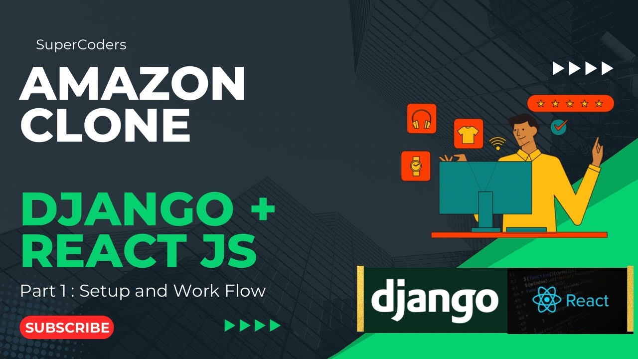Building Your Amazon Ecommerce Clone: Part 1 - Setting Up Django and React for Inventory Management