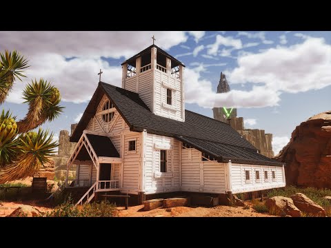 Steam Community :: Video :: I Built a Church in My Western Town in ARK ...