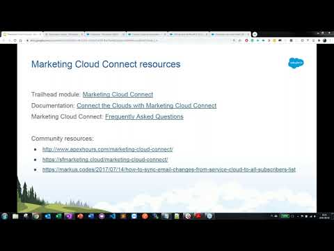 Lookup(Answers) – Marketing Cloud Connect live Q&A – sfmarketing.cloud