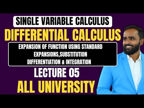 Expansion of Function Using Standard Expansions - 2 Video Lecture ...