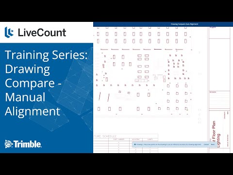 LiveCount: Drawing Compare - Manual Alignment