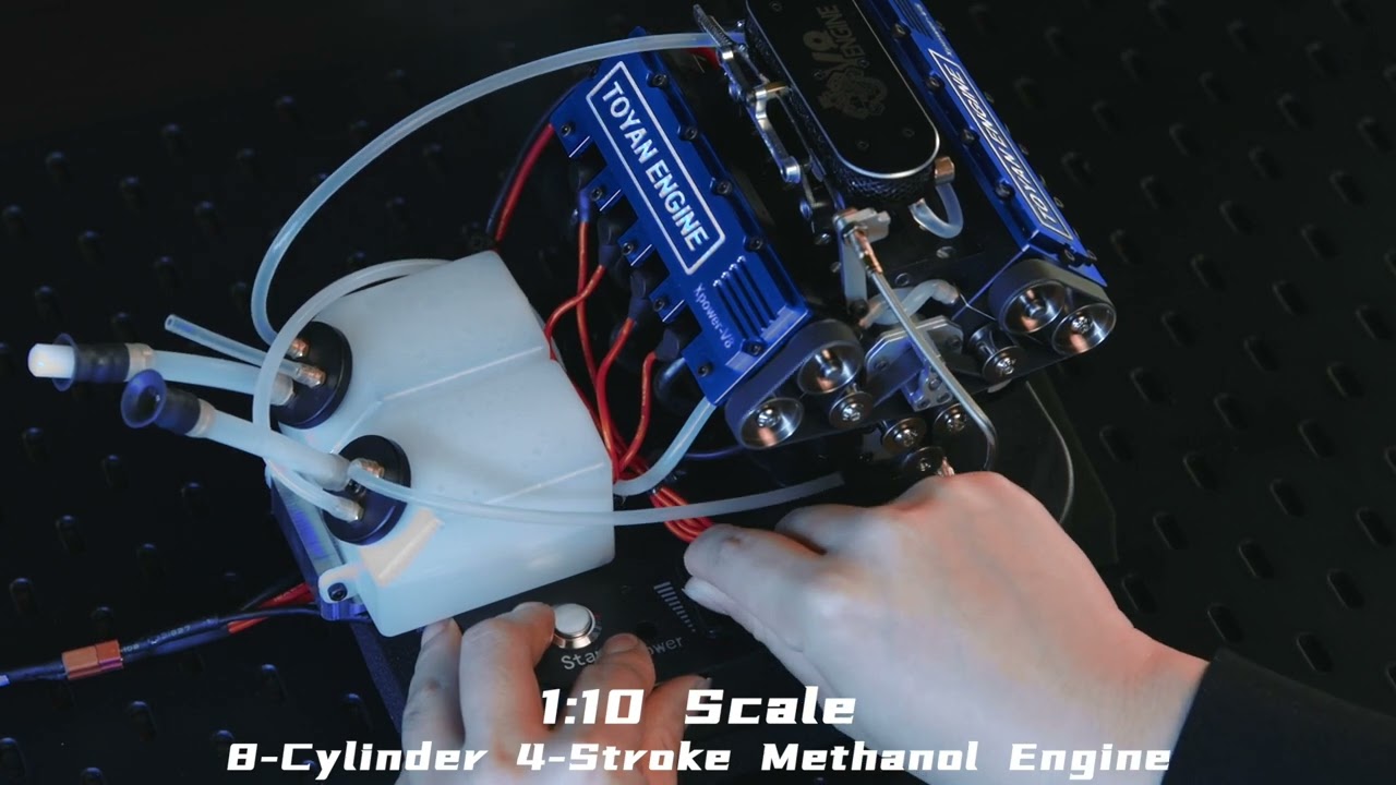 This Miniature Methanol-Powered V8 Could Adorn Your Desk or Power Your ...