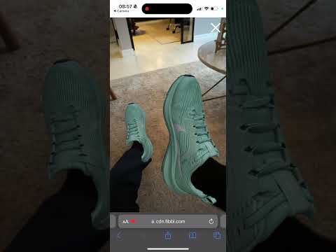 Nike shoes - Virtual Try On for e-commerce