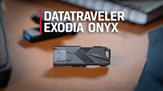 Kingston 256 GB DataTraveler Exodia Onyx USB 3.2 Gen 1 Black (DTXON/256GB) купити в інтернет ...