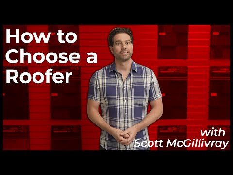 Scott McGillivray Explains How to Choose the Right Roofing Contractor for Your Home