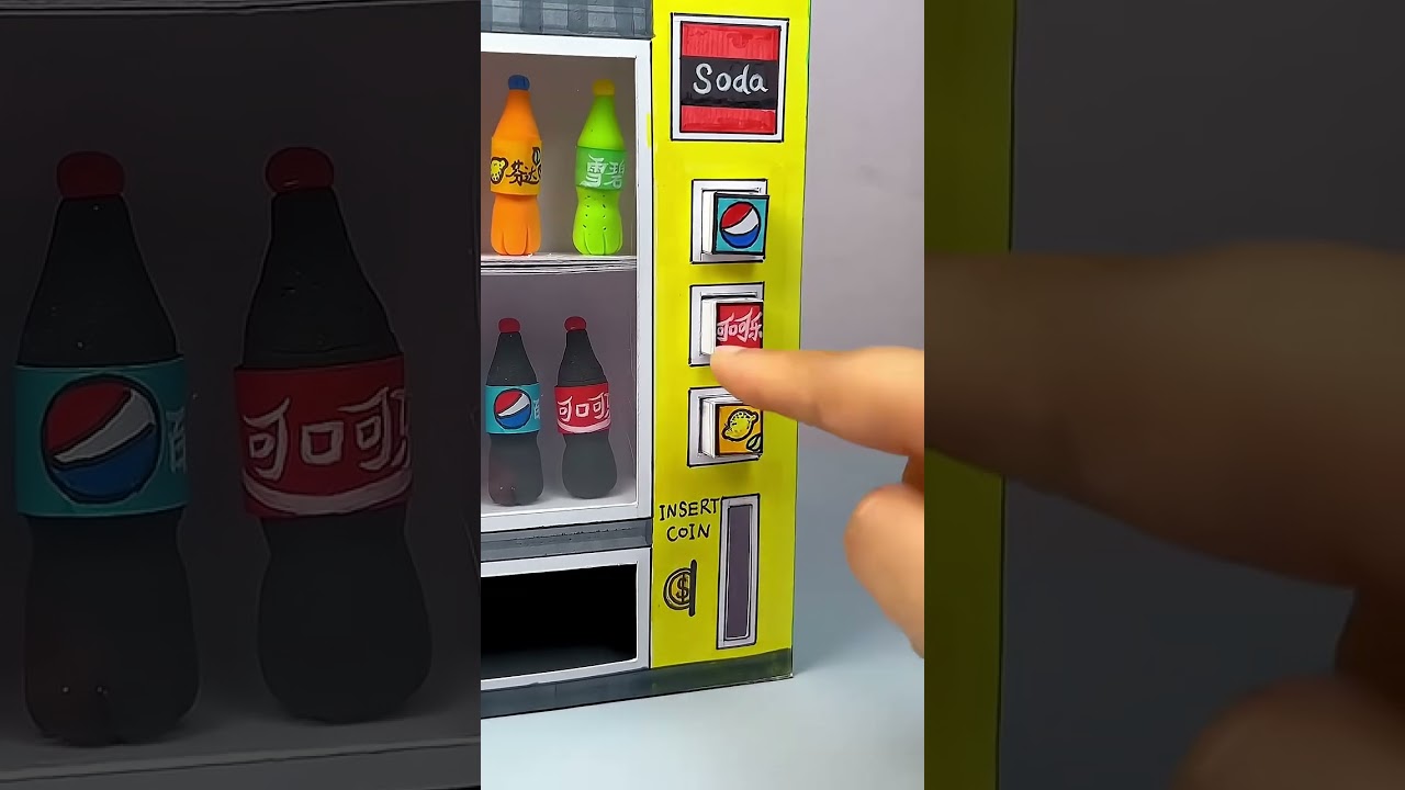 Manual Diy Vending Machine#Diy #Craft #Handmade