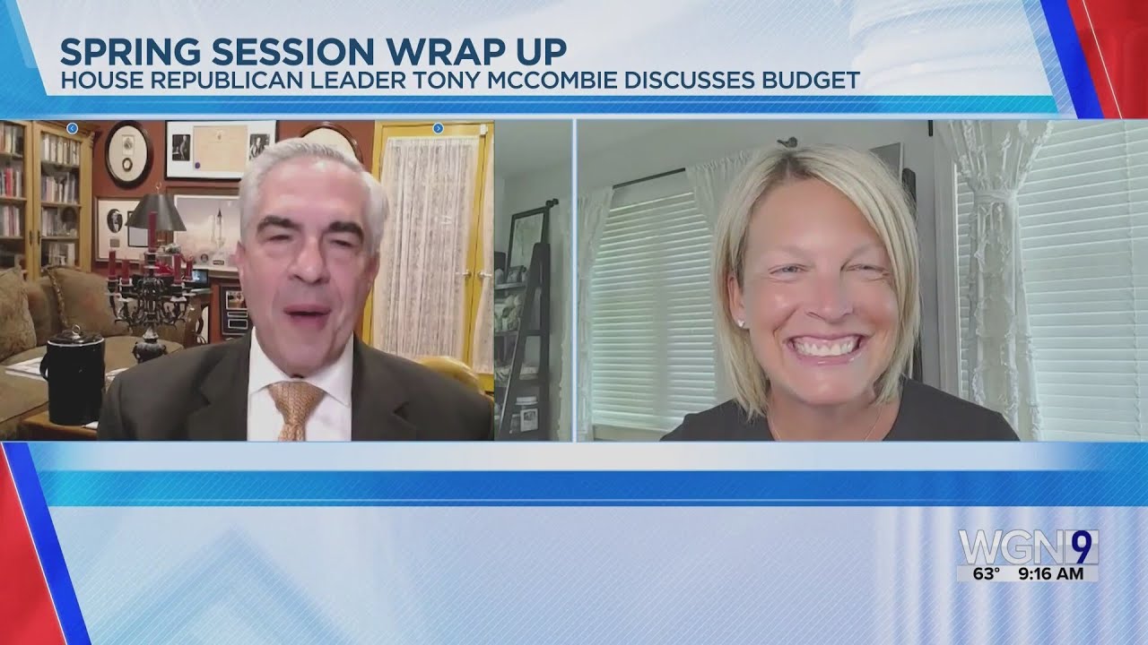 House Republican Leader Tony McCombie on End of Spring Session