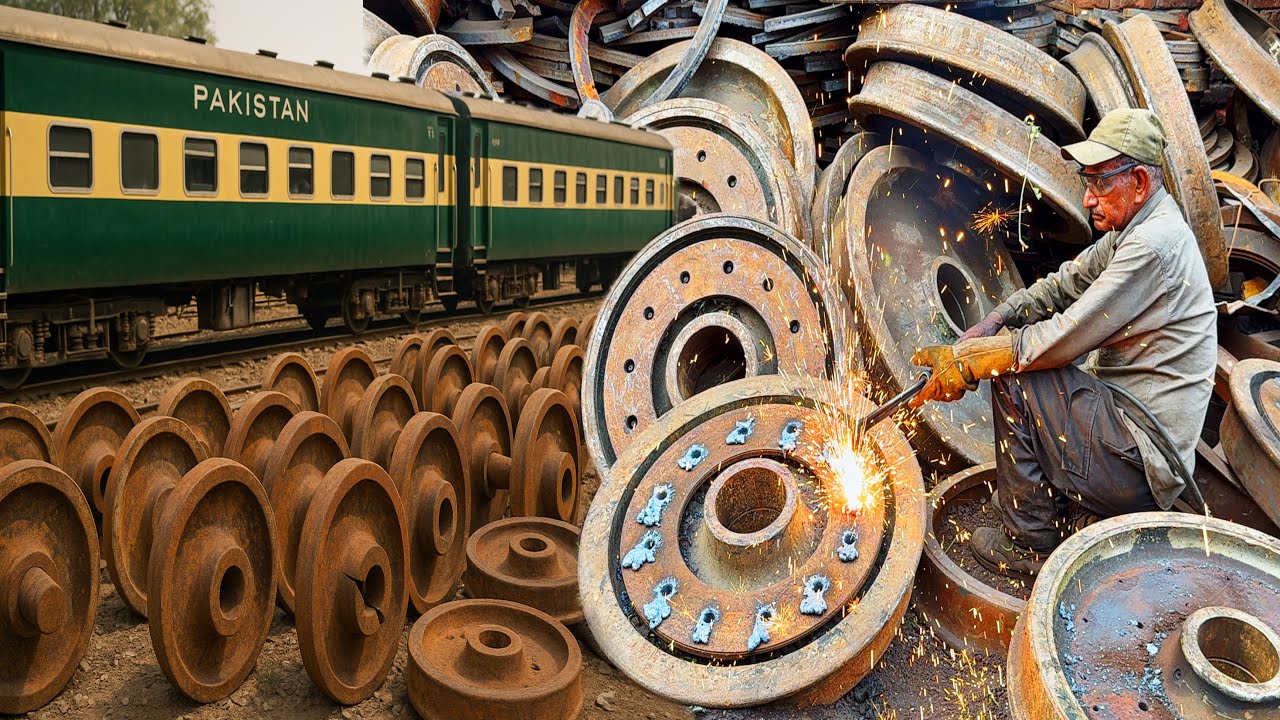How Precision Engineering Converts Scrap Train Wheels into High-Value Industrial Parts