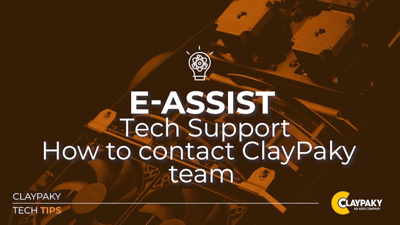 Claypaky Tech Tips - How to contact Claypaky Service Team for tech support
