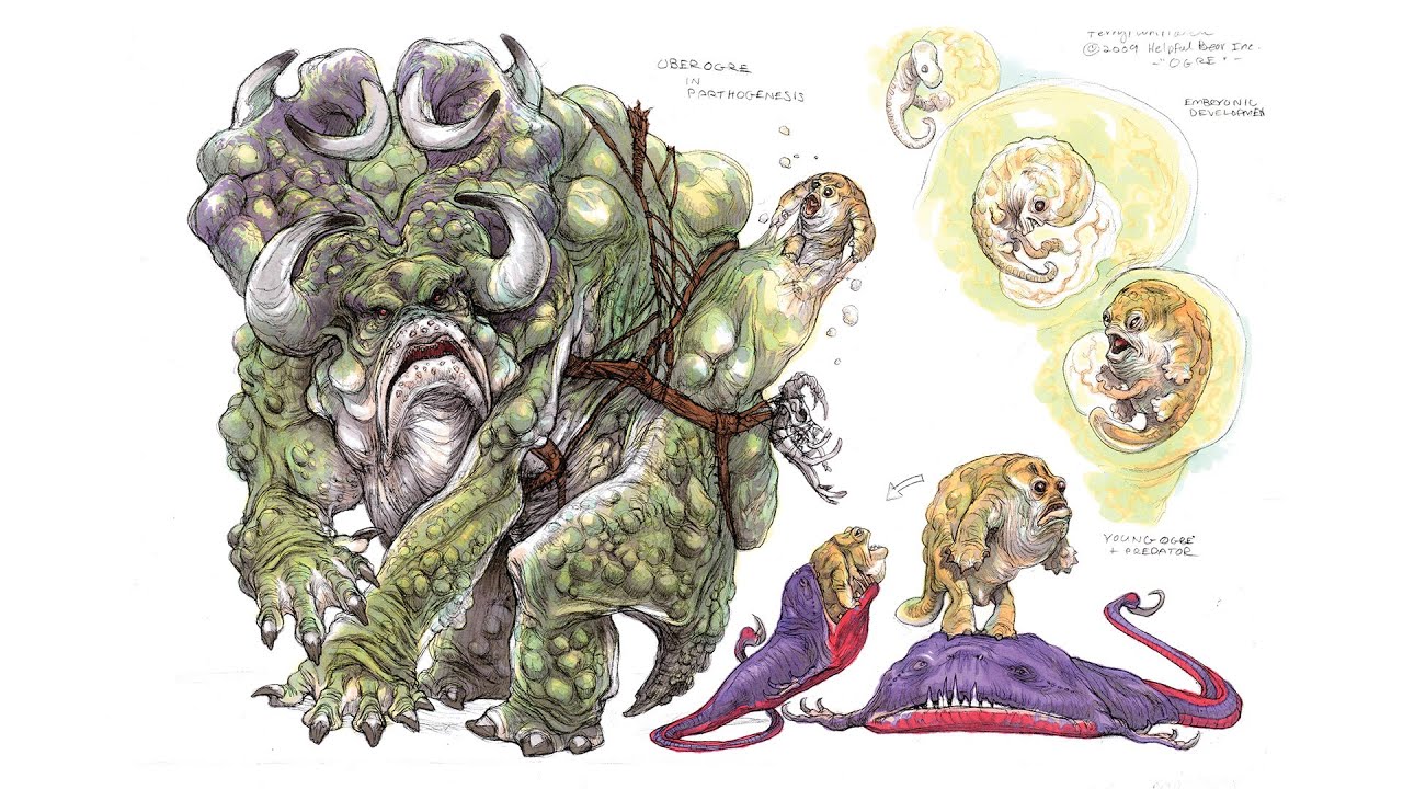 Creature Design with Terryl Whitlatch 4 Toad-ogre Creature Concept and Story