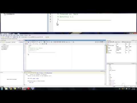 Matlab: Lecture 1