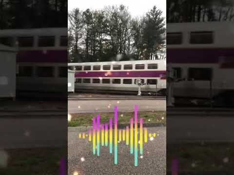 Franklin MBTA Train Forge Park ~ Massachusetts Commuter Train ~ Headed to Boston ~ Keolis #Shorts