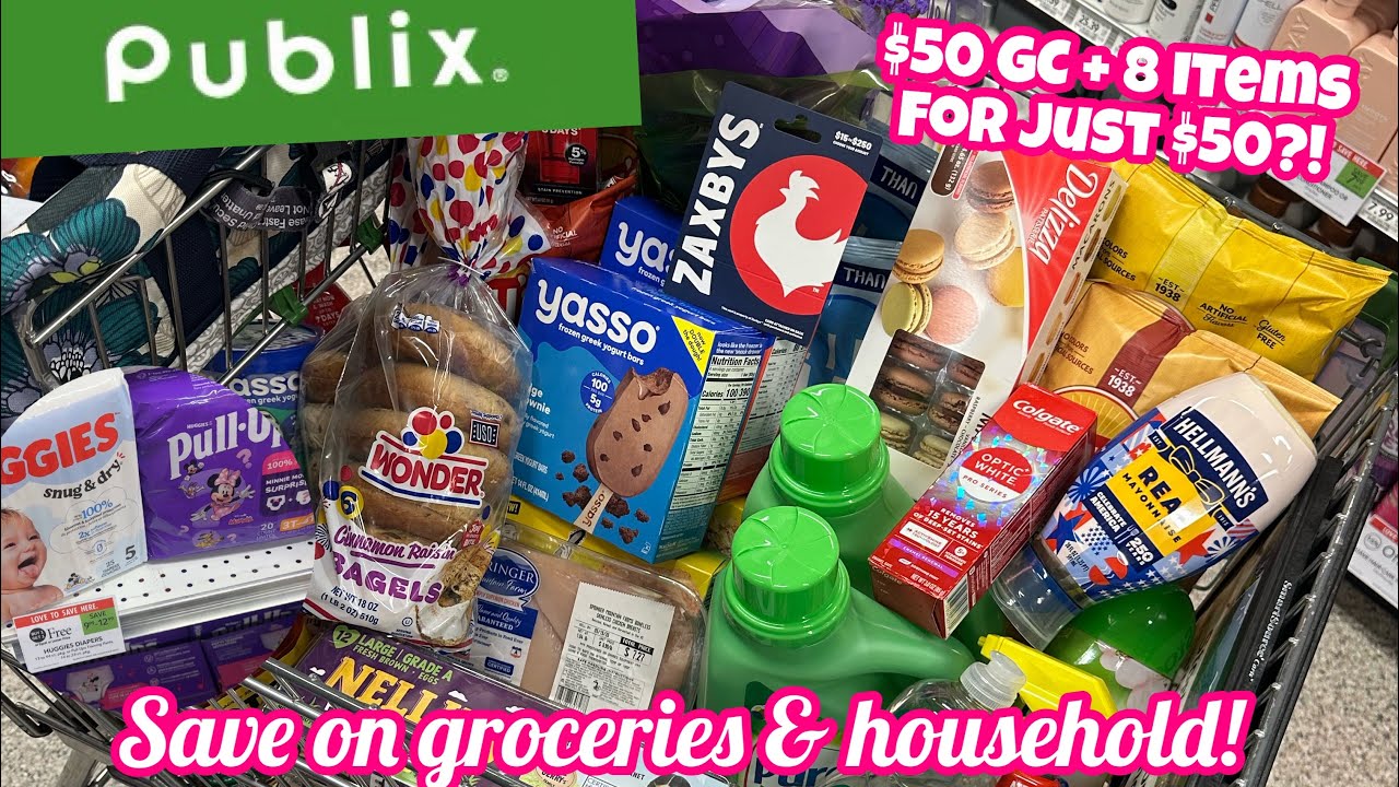 PUBLIX HAUL 5/13-5/19  EASY DEALS | SAVE ON GROCERIES | HOW TO COUPON 💚 + GIFT CARD DEAL!