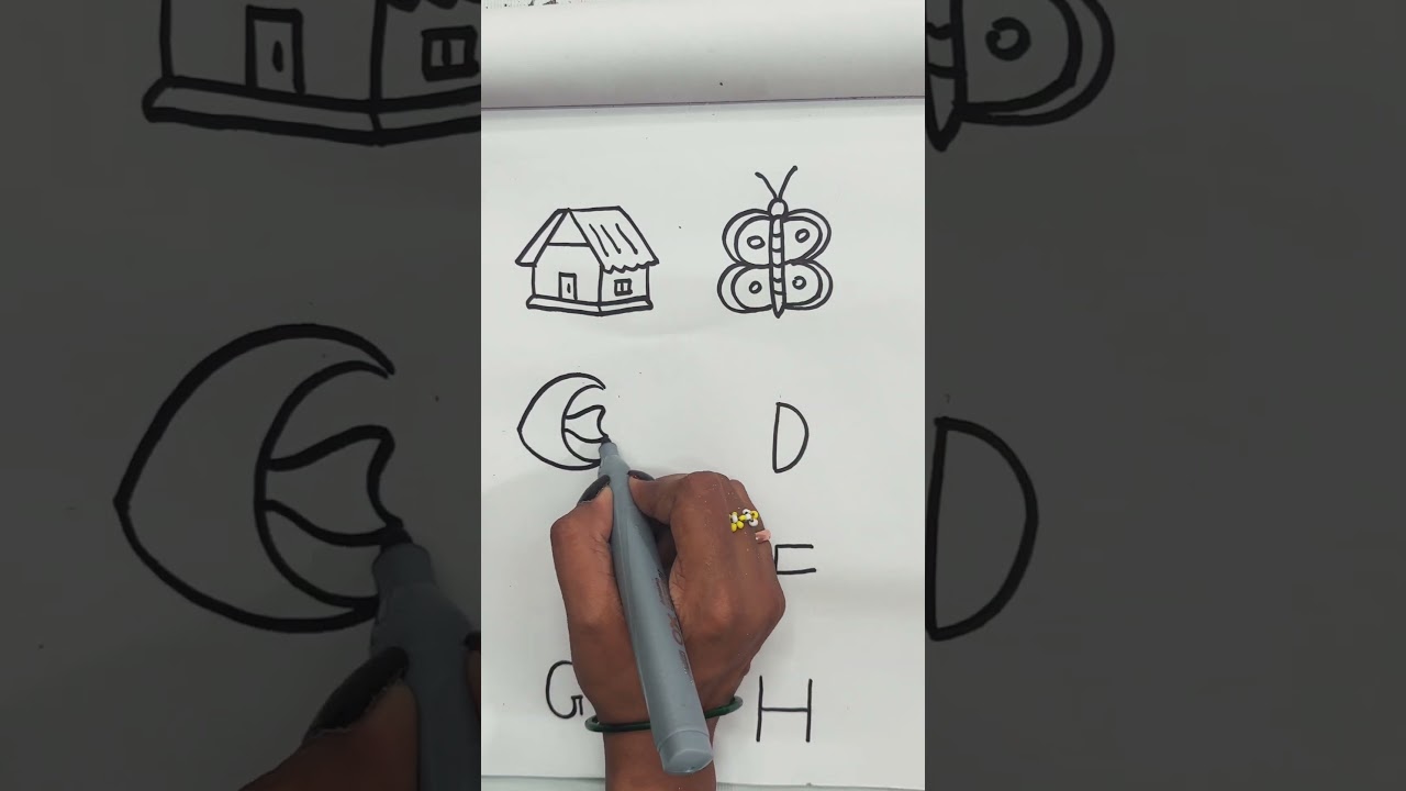 Alphabet Drawing #shorts #shortsfeed #drawing #art #trending #youtubeshorts #ytshorts #yt #artist