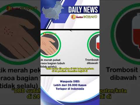 Waspada DBD: Lebih dari 35.000 Kasus Terlapor di Indonesia