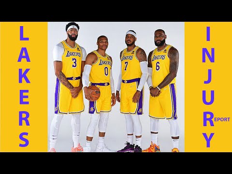 Lakers Injury Report | LeBron James Anthony Davis Injury Status