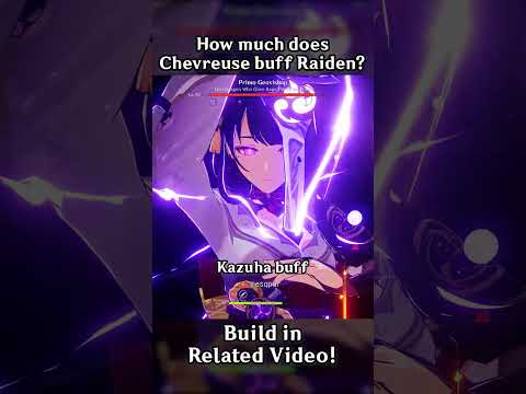 HOW MUCH DOES CHEVREUSE BUFF RAIDEN