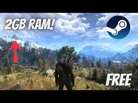 🔥Top 5 Free Games In Steam For 2GB RAM Low End PCs | 2022