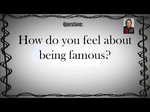 Autism Live with Dr. Temple Grandin: How do you feel about being famous?