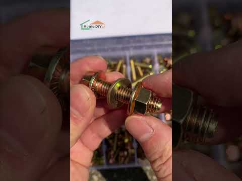 How to choose the right bolt? #homediyer#goobetter #diy #screws #fasteners https://homediyer.com