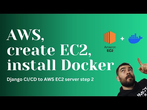 How to create AWS EC2 instance?! Connect from terminal via ssh, install Docker and docker-compose