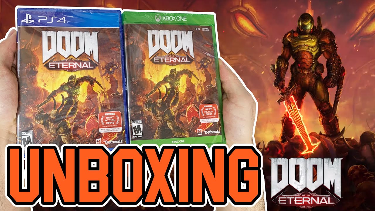 Doom Eternal (PS4/Xbox One) Unboxing