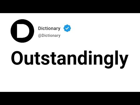 Outstandingly Meaning In English