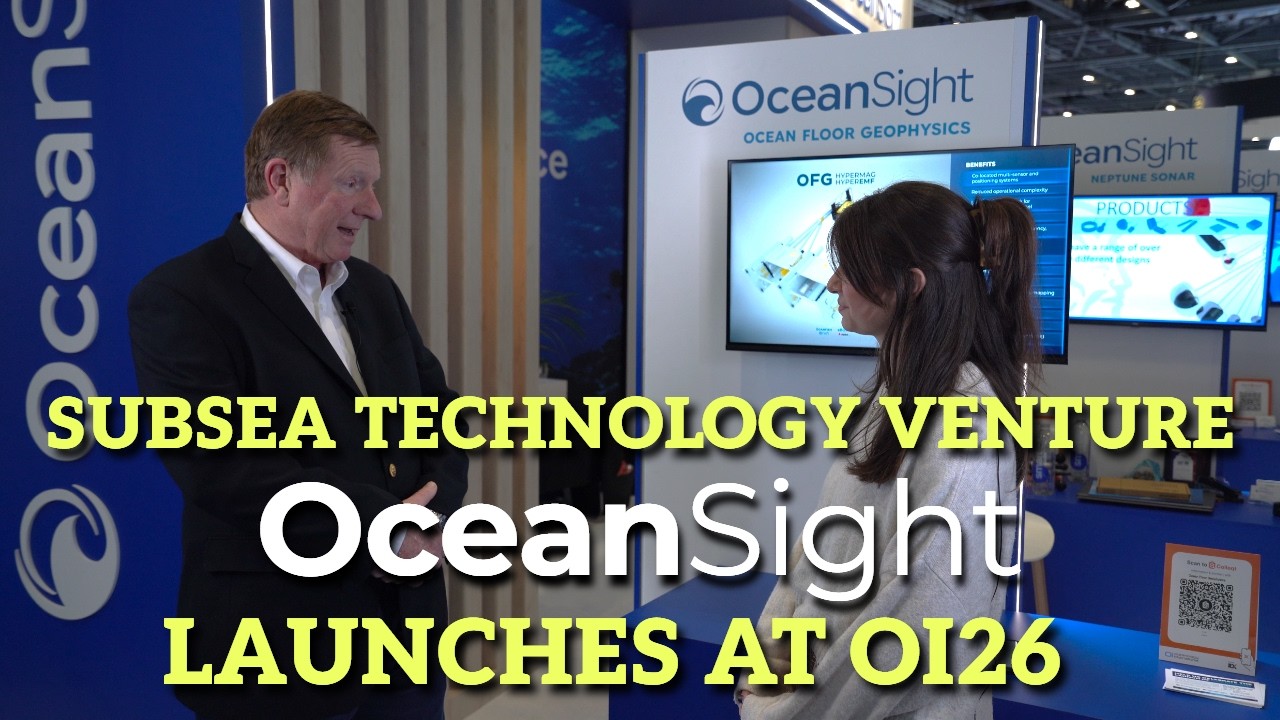 Subsea Technology Venture OceanSight Launches at Oi26
