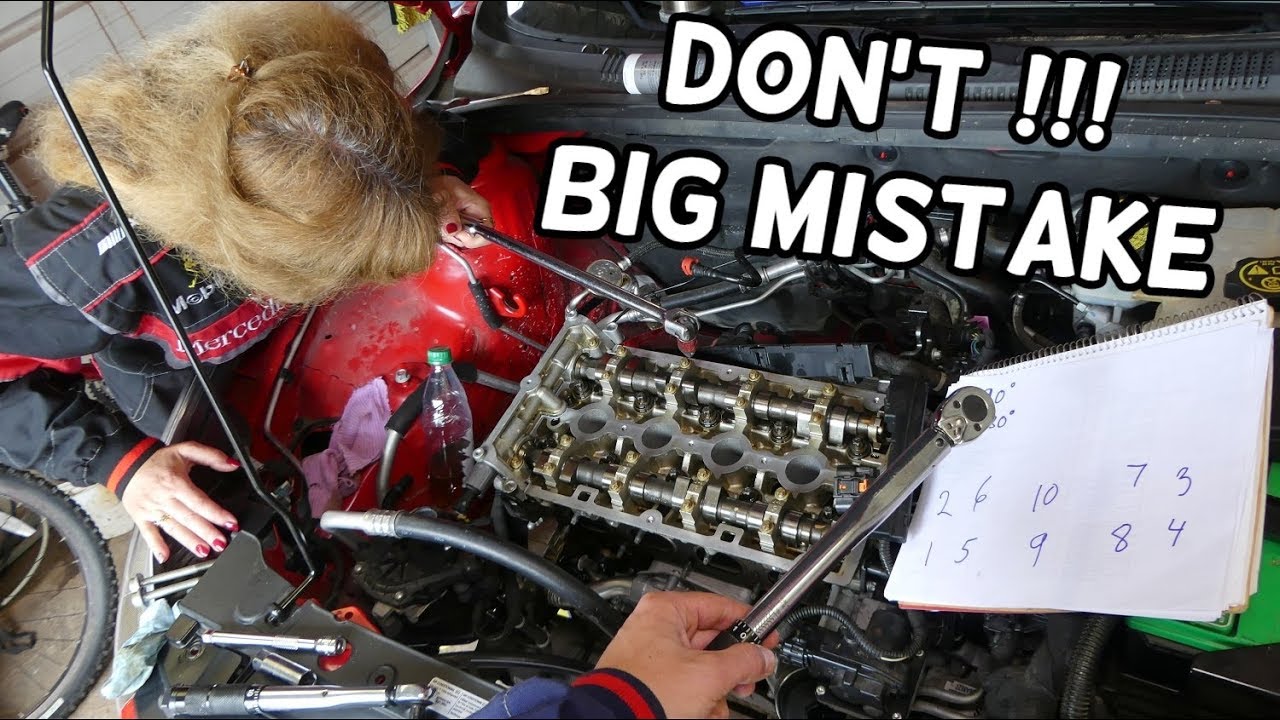9 OF 10 MAKE THIS MISTAKE. CYLINDER HEAD REMOVAL