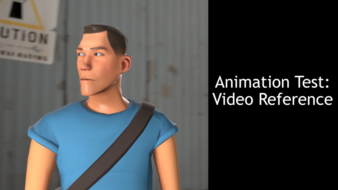 Character Animation Test - Video Reference [SFM]