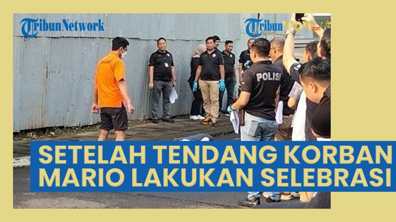 Setelah Tendang David, Mario Dandy Lakukan Selebrasi Ala Cristiano ...