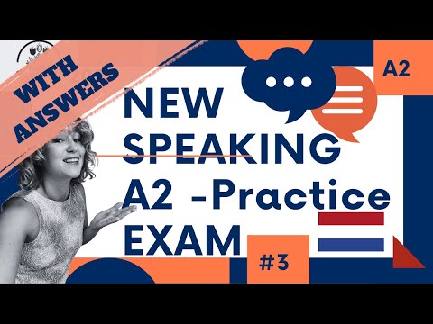 New Format Spreekvaardigheid A2 Exam #3 with answers - 2025 speaking exam #Dutch #Nederlands