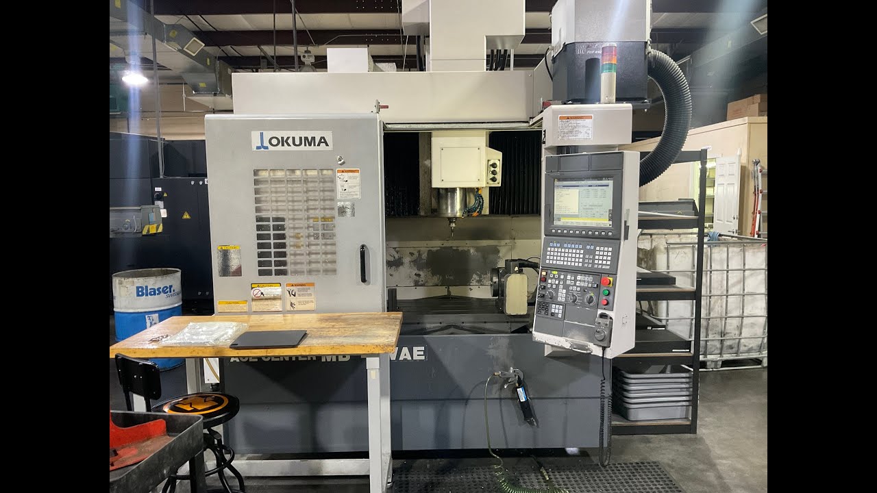 Used 2007 Okuma MB-46VAE CNC Vertical Machining Center For Sale