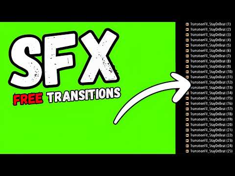 Sound Effects For Transitions || FREE By Stayonbeat