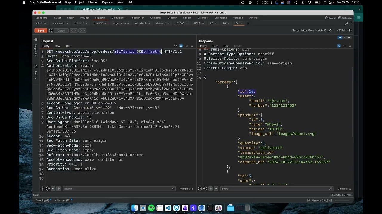 6. Mass Assignment | OWASP Top 10 API