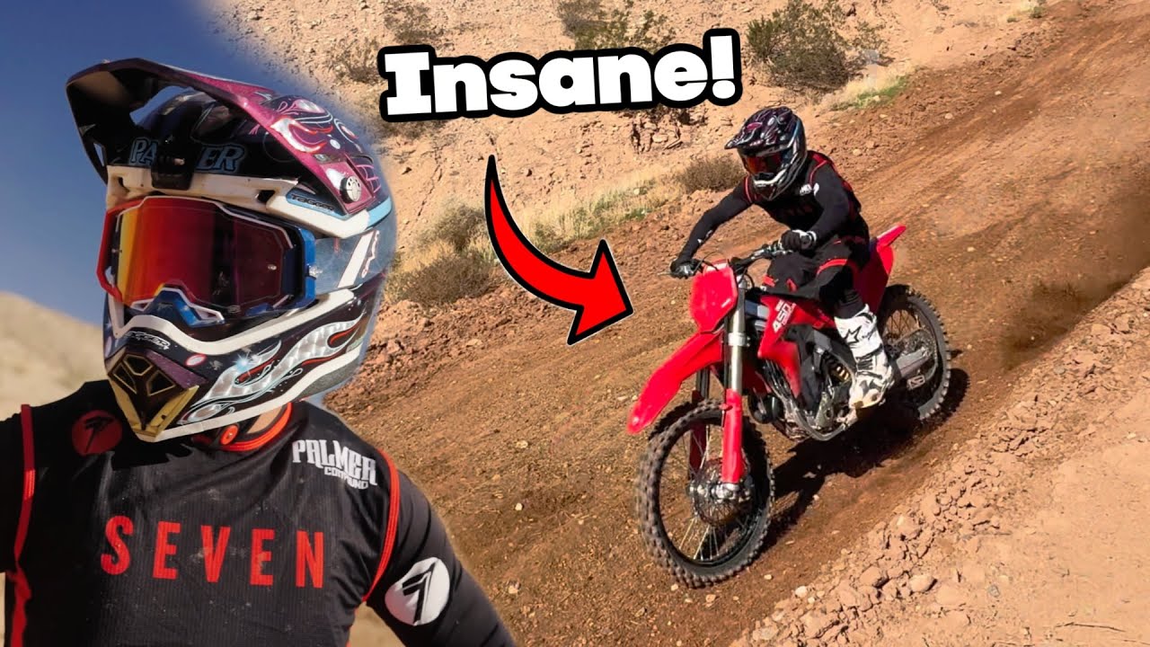 Track Day on Ducati Desmo 450 Dirt Bike! Thing rips!