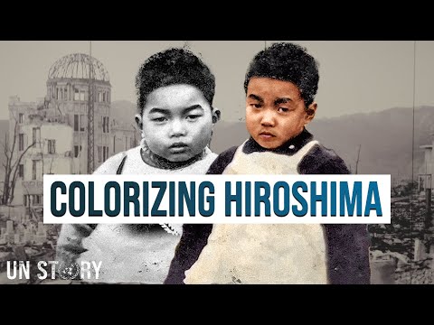 Colorizing Photos of Hiroshima Atomic Bomb Survivors