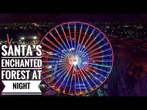 Santa's Enchanted Forest (Aerial Footage )