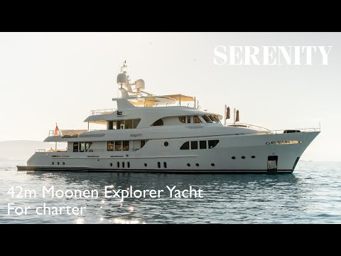 SERENITY - 42M Moonen Explorer Yacht for Charter