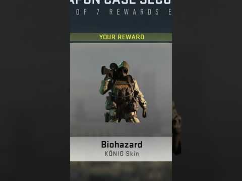 How to unlock the Biohazard operator skin in Modern Warfare 2 DMZ!!!! #shorts
