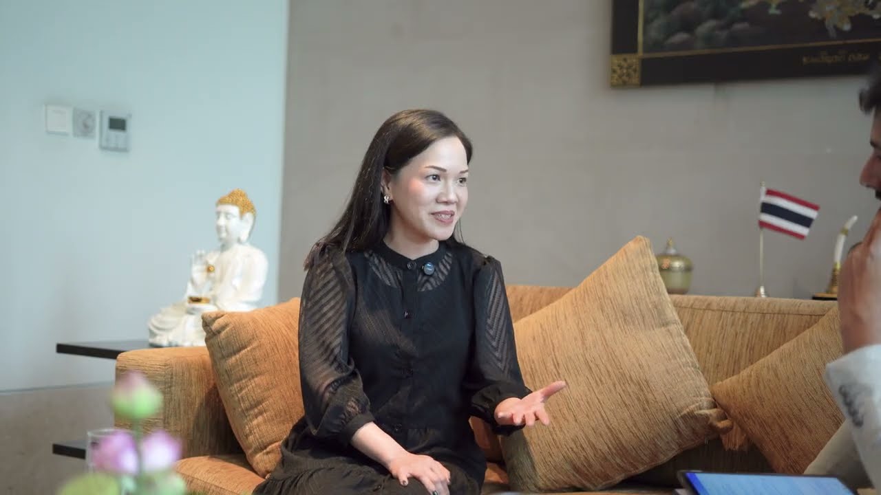A Day at the Royal Thai Embassy with the Minister Counselor of the Thai Embassy🇹🇭