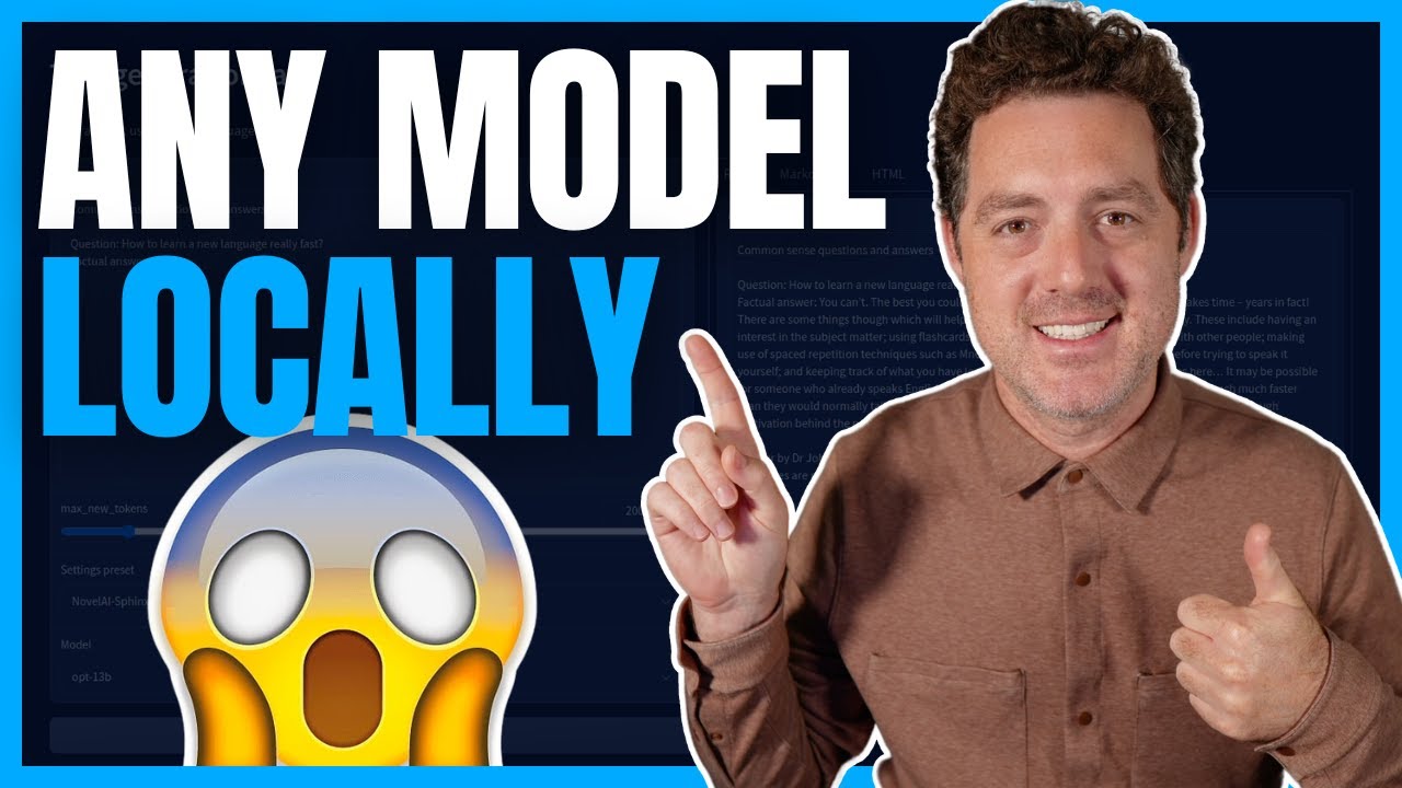 How To Install TextGen WebUI - Use ANY MODEL Locally!