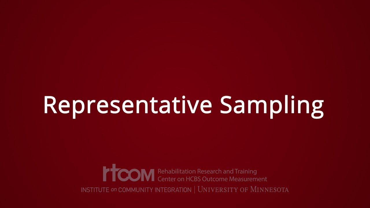 Representative Sampling