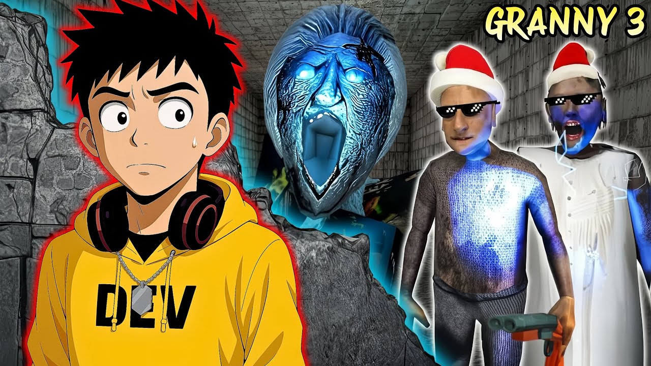 DEV Bhaiya Finds the SECRET TUBE ESCAPE 😎 | Granny 3 Enhanced