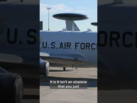Inside the Air Force's radar plane used to monitor skies around the ...