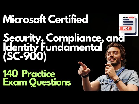 SC-900 Microsoft Certified Security, Compliance, and Identity Fundamental Practice Exam Questions